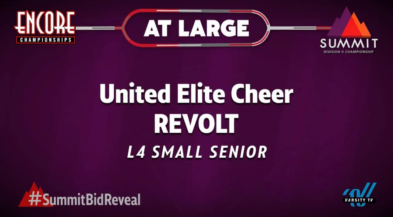 Revolt – Senior Level 4 – UE Gymnastics & All Star Cheer